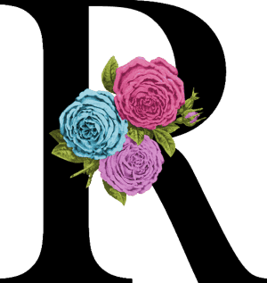 Letter R Monogram | Customize Online | Instant Download