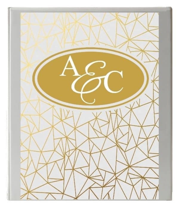 Free Monogram Binder Cover | Customize Online | Instant Download