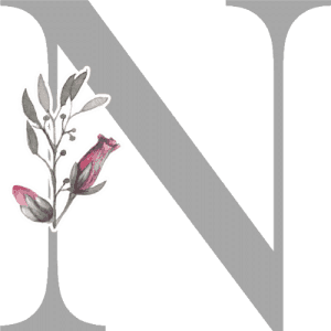 Letter N Monogram | Customize Online | Instant Download