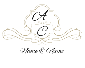 Free Customizable Monogram Frames and Borders | Instant Download