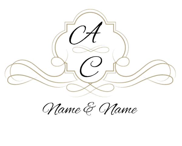 Free Customizable Monogram Frames and Borders | Instant Download