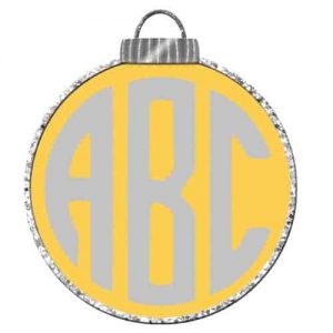 Free Christmas Monogram