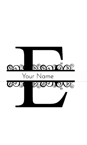 Free split monogram font maker | Create your monogram online