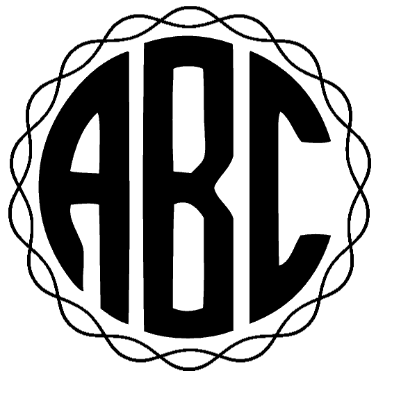 Circle Monogram Font (Free) | Create Online with Free Monogram Maker