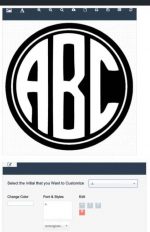 Circle Monogram Font (Free) | Create Online with Free Monogram Maker