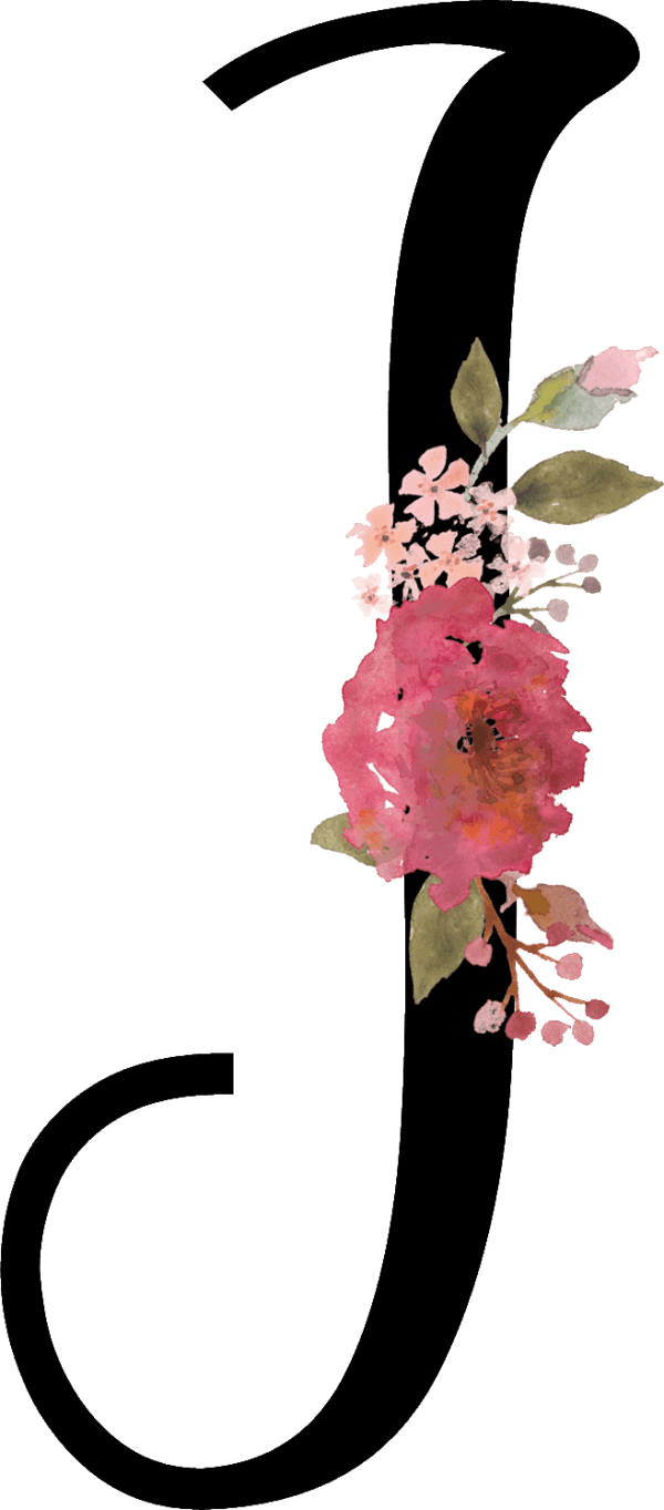 Letter J Monogram | Customize Online | Instant Download