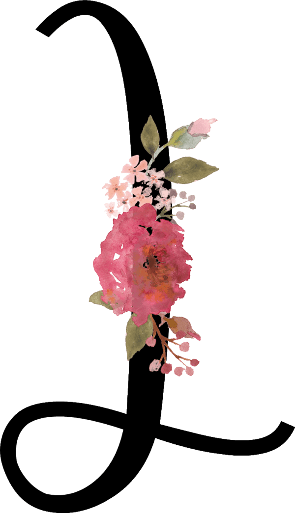 Letter L Monogram | Customize Online | Instant Download