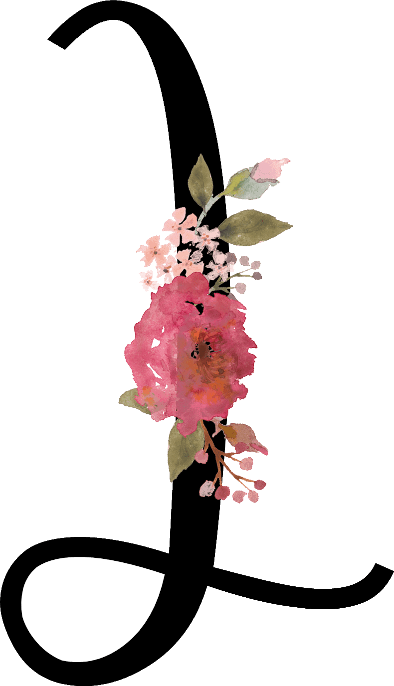 Letter L Monogram | Customize Online | Instant Download