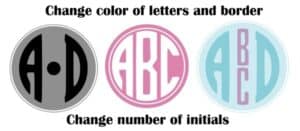 Circle Monogram Font (Free) | Create Online with Free Monogram Maker