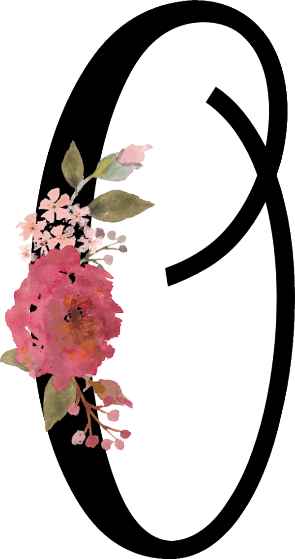 Letter O Monogram | Customize Online | Instant Download