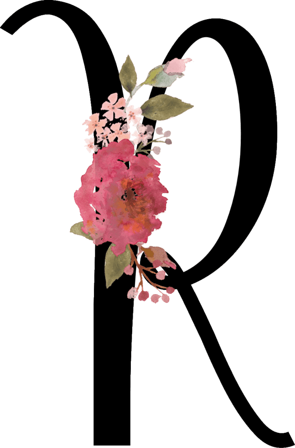 Letter R Monogram | Customize Online | Instant Download