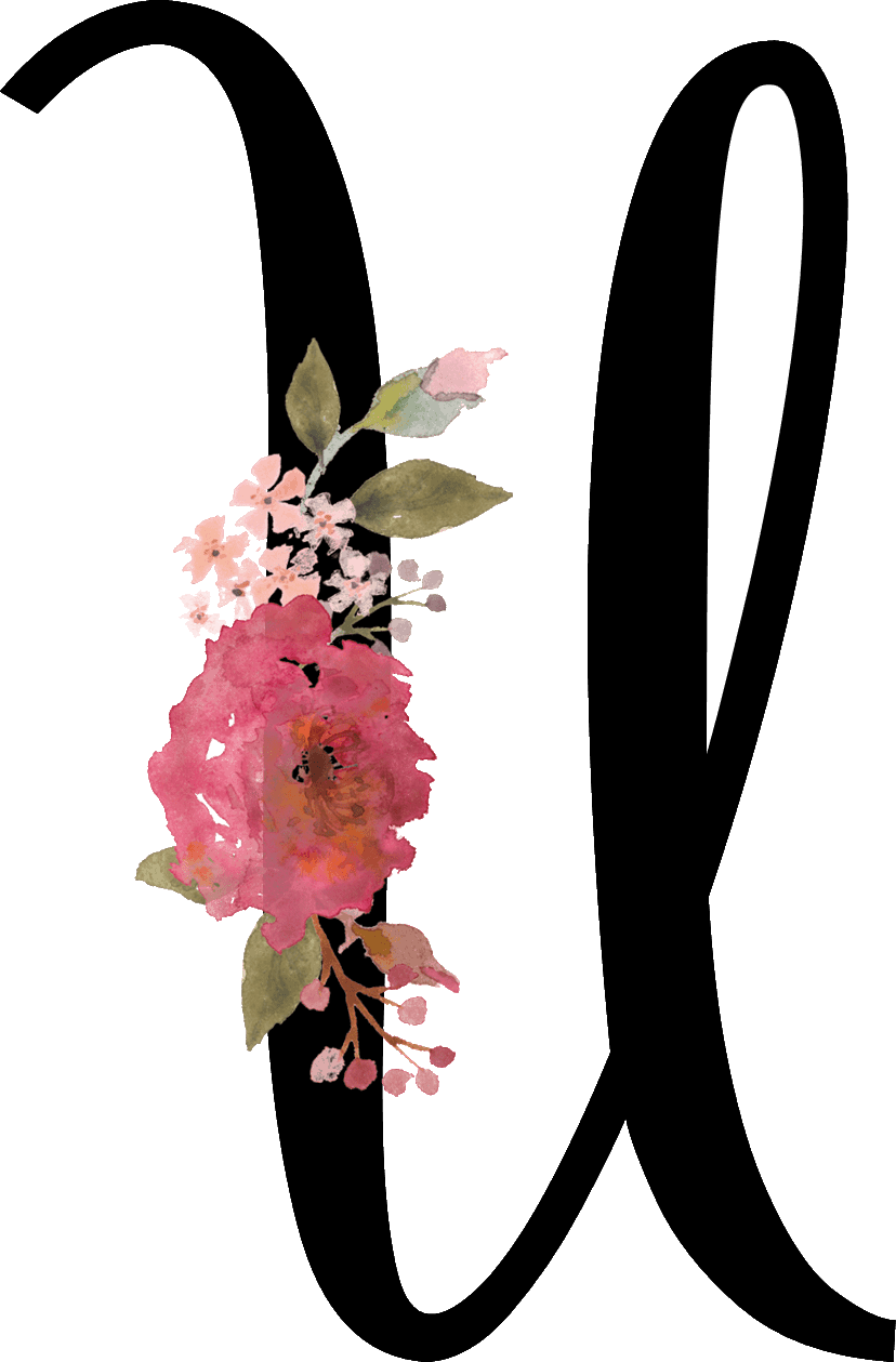 Letter U Monogram | Customize Online | Instant Download