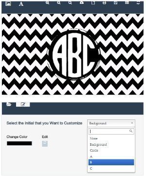 Free Monogram Wallpaper Maker