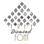 FREE Diamond Monogram Font | Customize Online