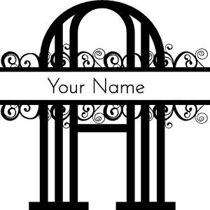 Letter R Monogram | Customize Online | Instant Download