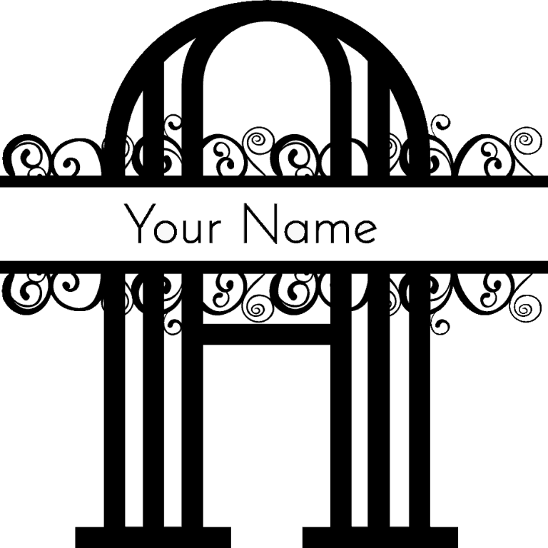 Letter R Monogram | Customize Online | Instant Download