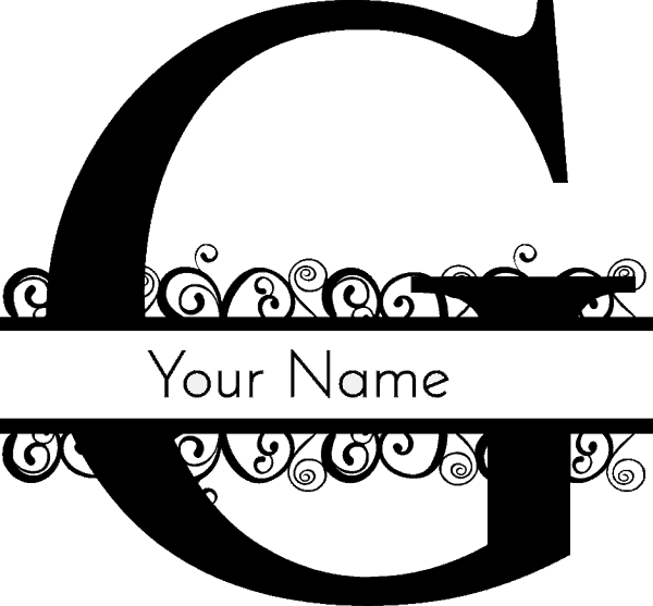 Letter G Monogram | Customize Online | Instant Download