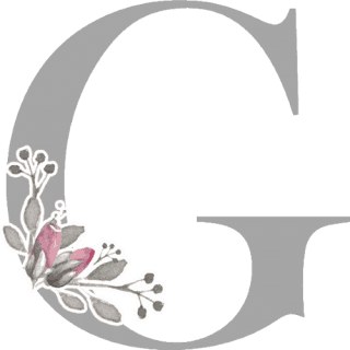 Letter G Monogram | Customize Online | Instant Download