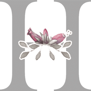 Letter H Monogram | Customize Online | Instant Download