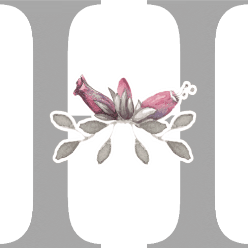 Letter H Monogram | Customize Online | Instant Download