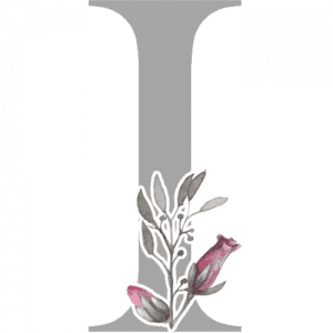 Letter I Monogram | Customize Online | Instant Download