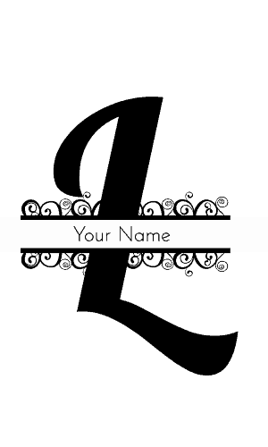 Free split monogram font maker | Create your monogram online