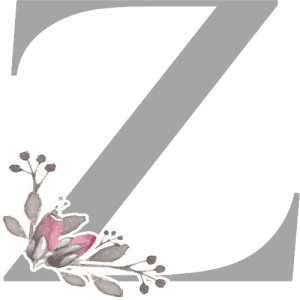 Letter Z Monogram | Customize Online | Instant Download