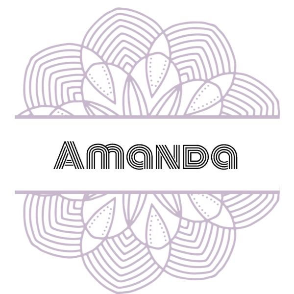 Printable Mandalas with Your Name or Monogram