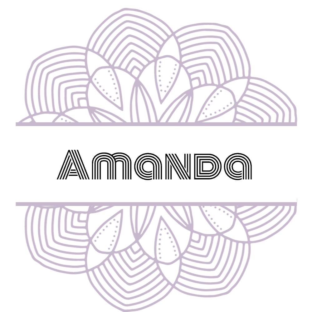 Printable Mandalas with Your Name or Monogram