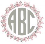 Circle Monogram Font (Free) | Create Online with Free Monogram Maker