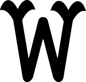 Letter W Monogram | Customize Online | Instant Download