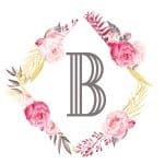 Letter B Monogram | Customize Online | Instant Download