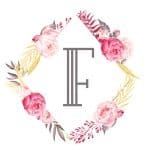 Letter F Monogram | Customize Online | Instant Download