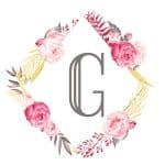 Letter G Monogram | Customize Online | Instant Download