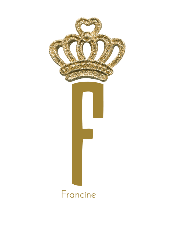 Letter F Monogram | Customize Online | Instant Download