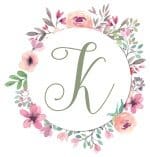 Letter K Monogram | Customize Online | Instant Download