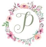 Letter P Monogram | Customize Online | Instant Download