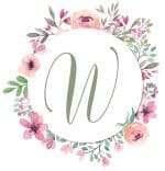 Letter W Monogram | Customize Online | Instant Download