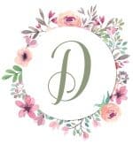 Letter D Monogram | Customize Online | Instant Download
