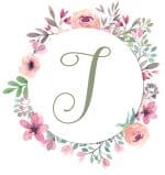 Letter J Monogram | Customize Online | Instant Download