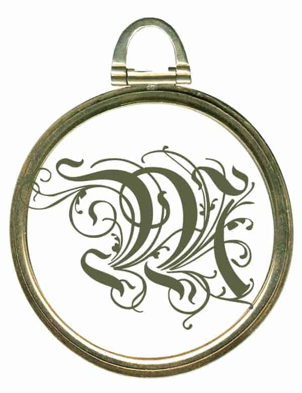 Letter M Monogram | Customize Online | Instant Download