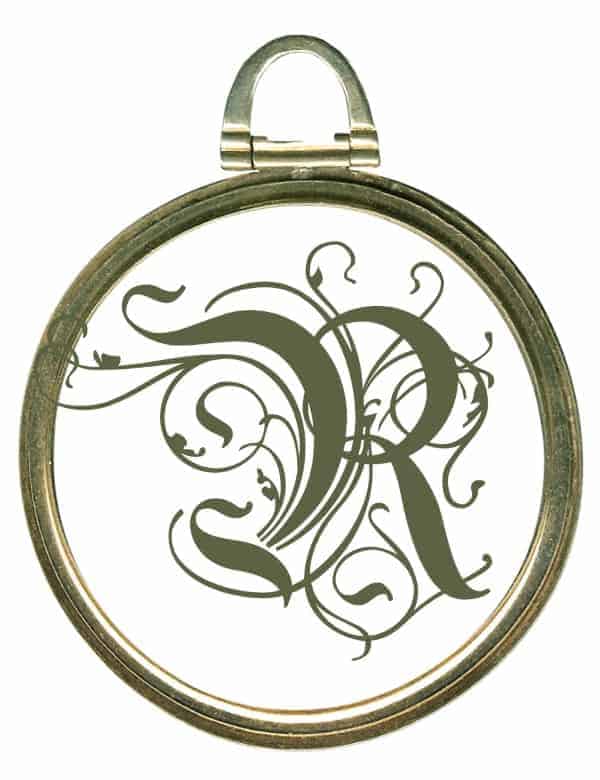 Letter R Monogram | Customize Online | Instant Download