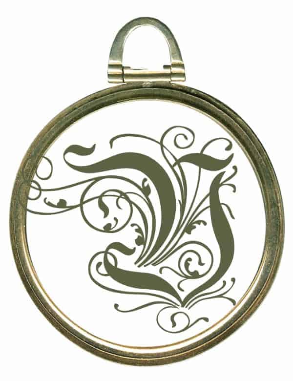 Letter V Monogram | Customize Online | Instant Download