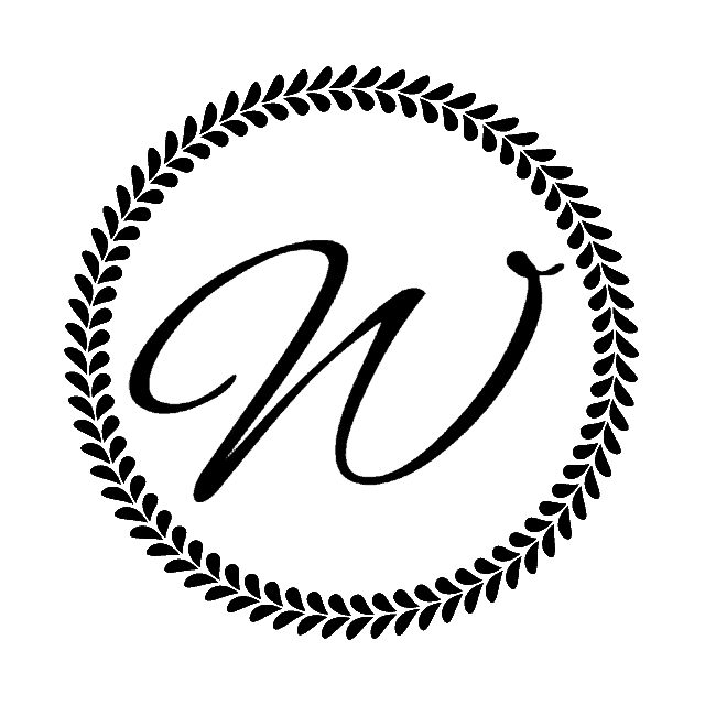 Letter W Monogram | Customize Online | Instant Download