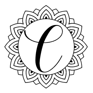 Letter C Monogram | Customize Online | Instant Download