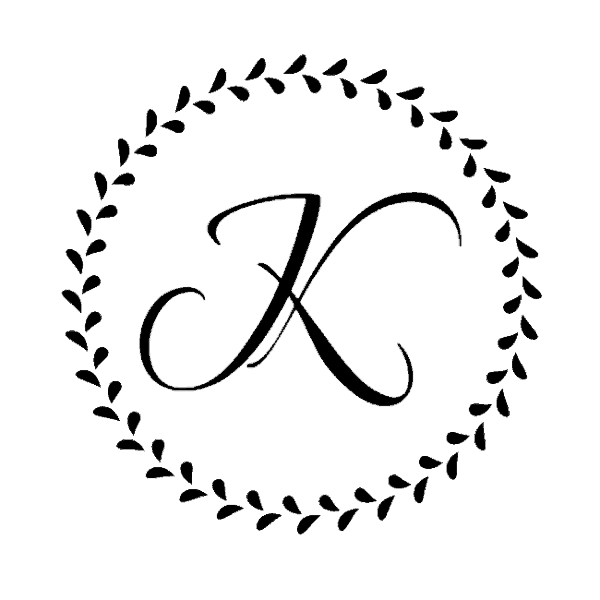 Letter K Monogram | Customize Online | Instant Download