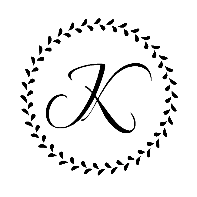 Letter K Monogram | Customize Online | Instant Download