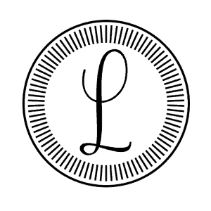 Letter L Monogram | Customize Online | Instant Download