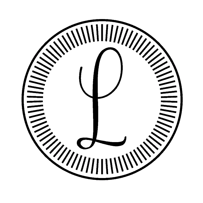 Letter L Monogram | Customize Online | Instant Download