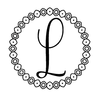 Letter L Monogram | Customize Online | Instant Download